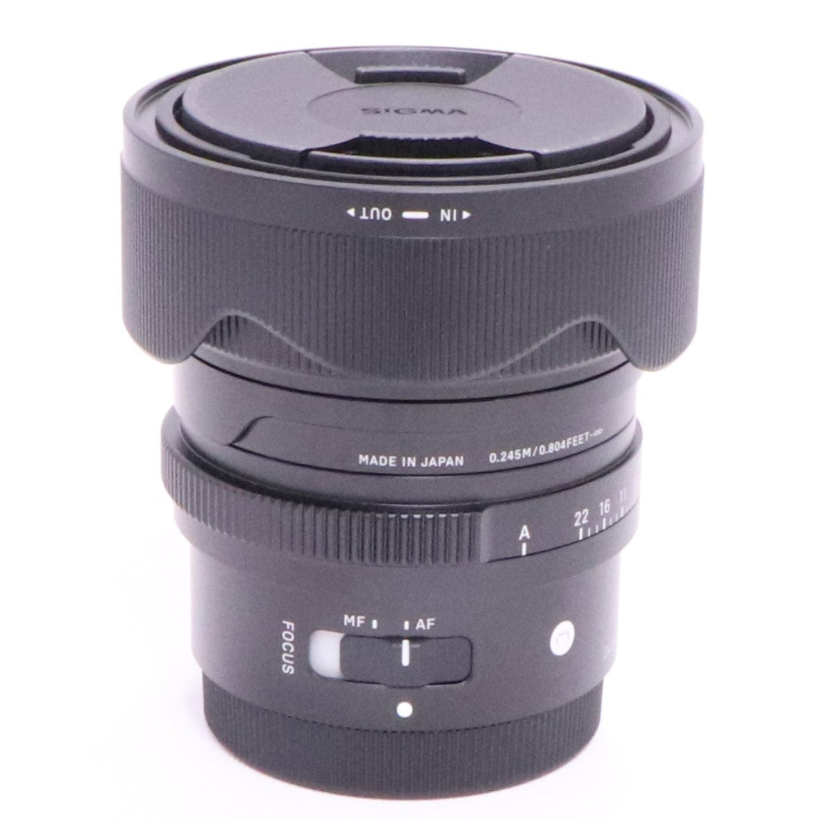 [中古(A)] シグマ 24mm F2 DG DN 単焦点レンズ (SONY Eマウント) sigma-24-f2-dg-dn-e [非常に – Rentio Outlet