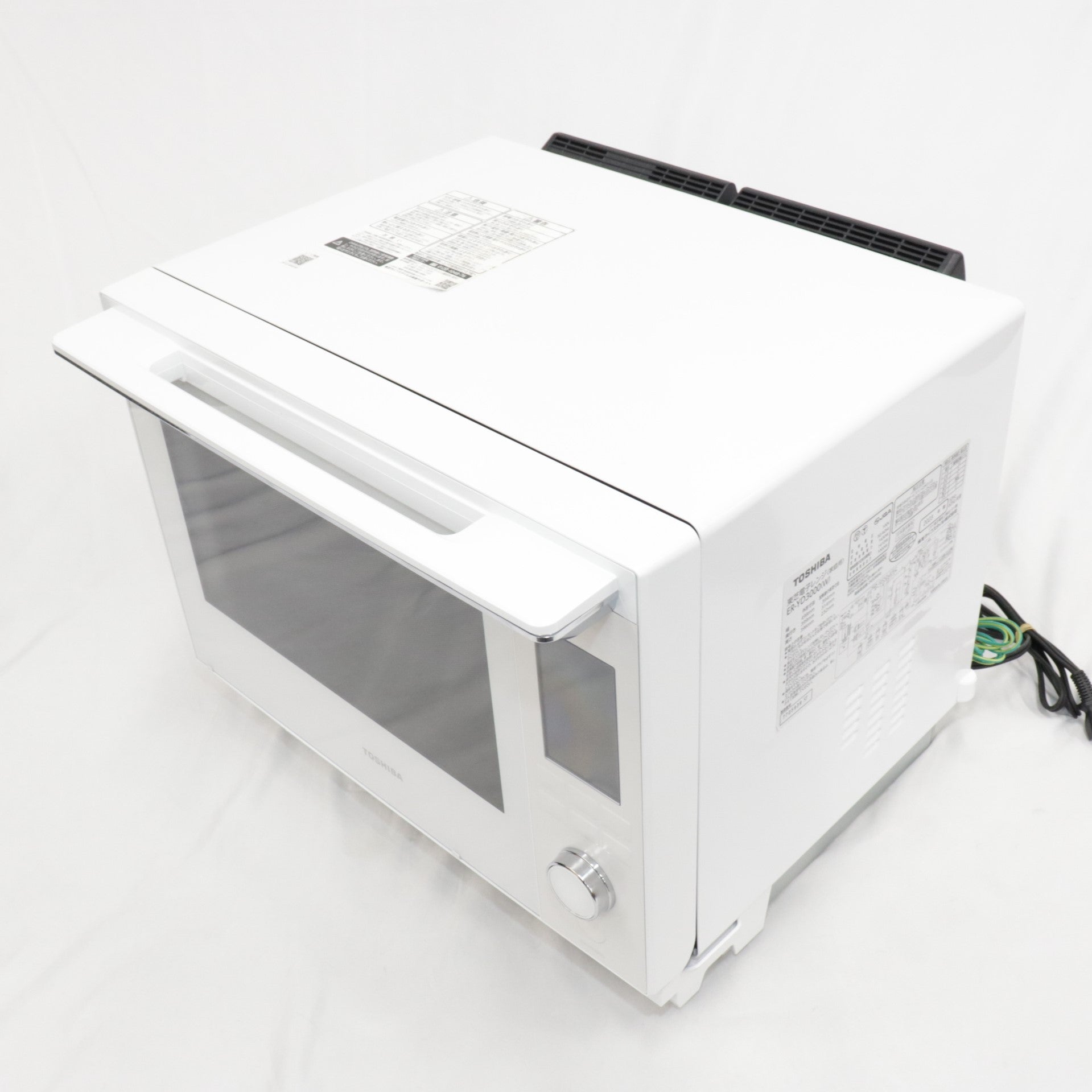 [中古(B)] TOSHIBA(東芝) スチームオーブンレンジ 石窯ドーム 30L ER-YD3000(W) グランホワイト 2段調理 30 – Rentio Outlet